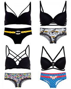 Riachuelo lança linha de lingeries inspiradas em Batman vs Superman