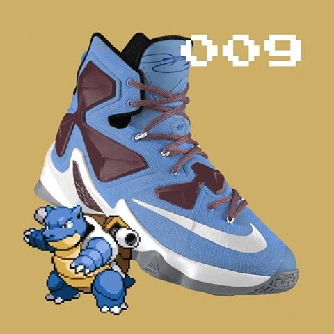 Designers criam tênis da Nike de Pokémon